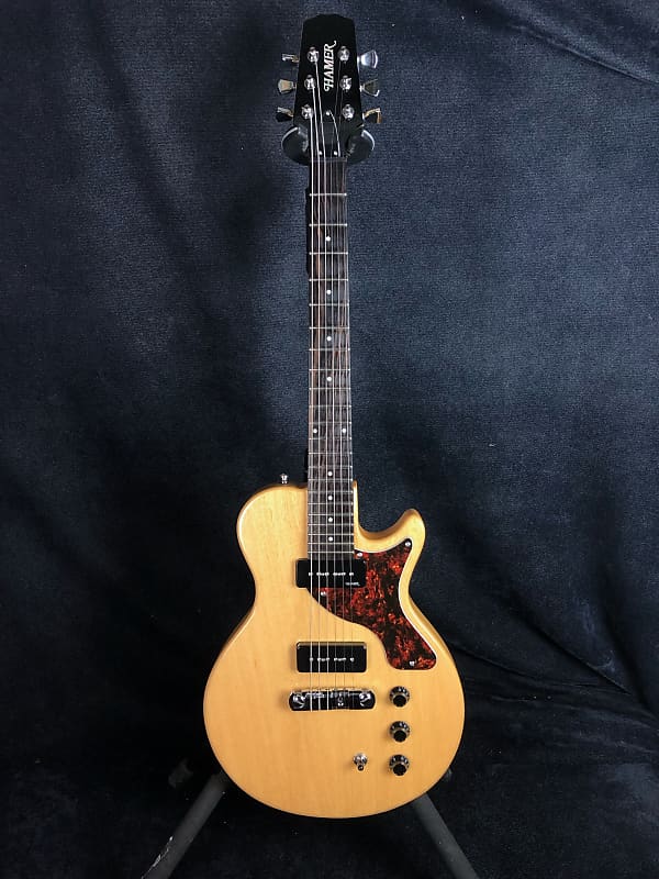 Hamer Monaco Special Korina W/ Ted Vig Pickup- Natural | Reverb