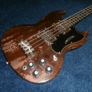 Vintage 1968 Gibson EB-0 Two Pickup Electric Bass Guitar! | Reverb