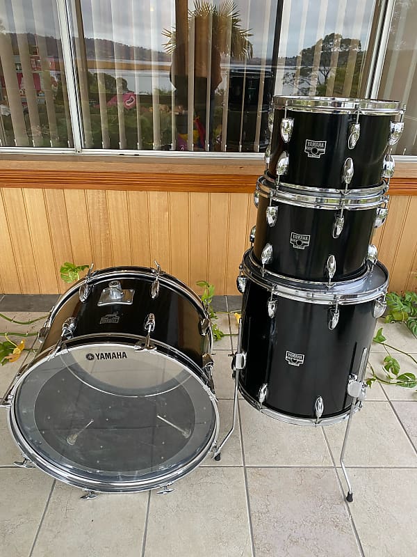 Yamaha Shell pack 1960’s - Black | Reverb