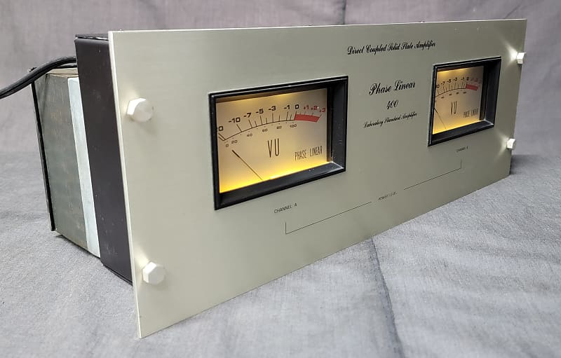 Phase Linear 400 Direct Coupled Solid State Power Amplifier | Reverb