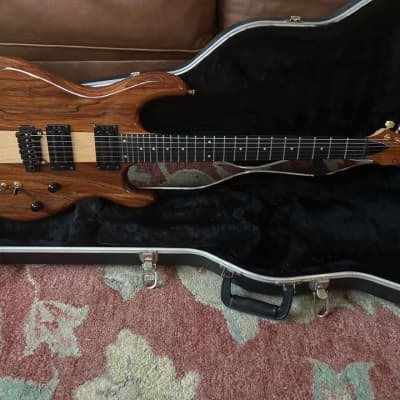 Gorgeous Carvin DC127 Strat Guitar Walnut & Maple Stainless | Reverb