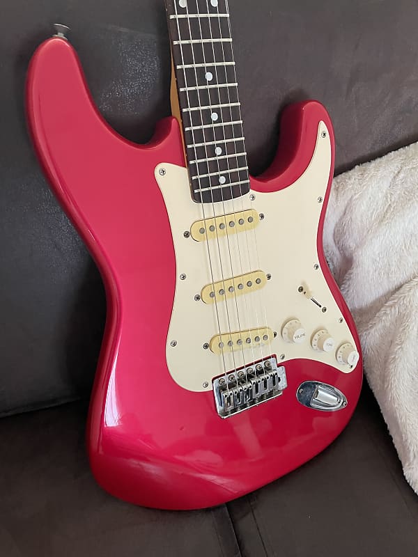 Fernandes The function 84/86 - Candy Apple red | Reverb