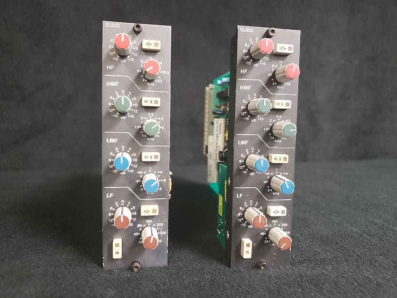 Solid State Logic SL502 Mono Four Band EQ Modules from SSL | Reverb