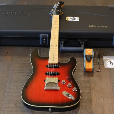 Fender Showmaster Flamed ash fat sss | Reverb Australia