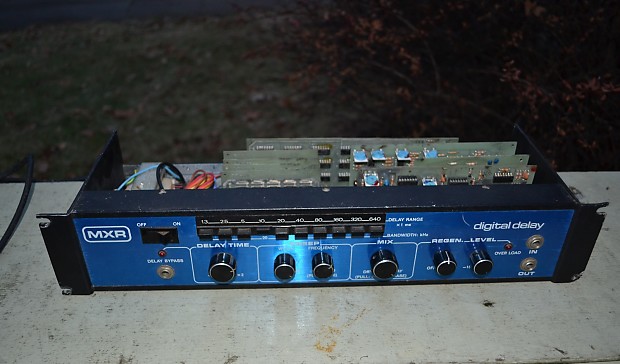 Vintage 1979 MXR M 113 Digital Delay Rack Unit Project For | Reverb