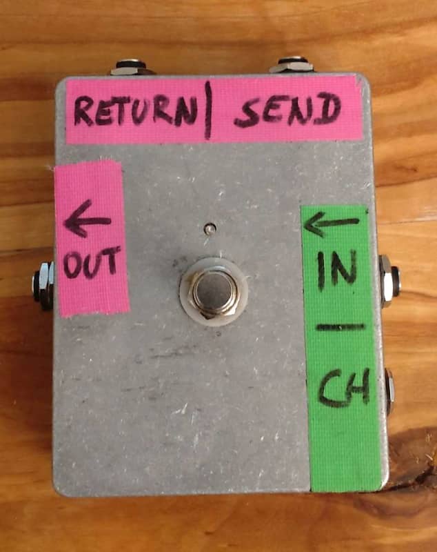 Guitar or bass effect looper true bypass (self made) | Reverb