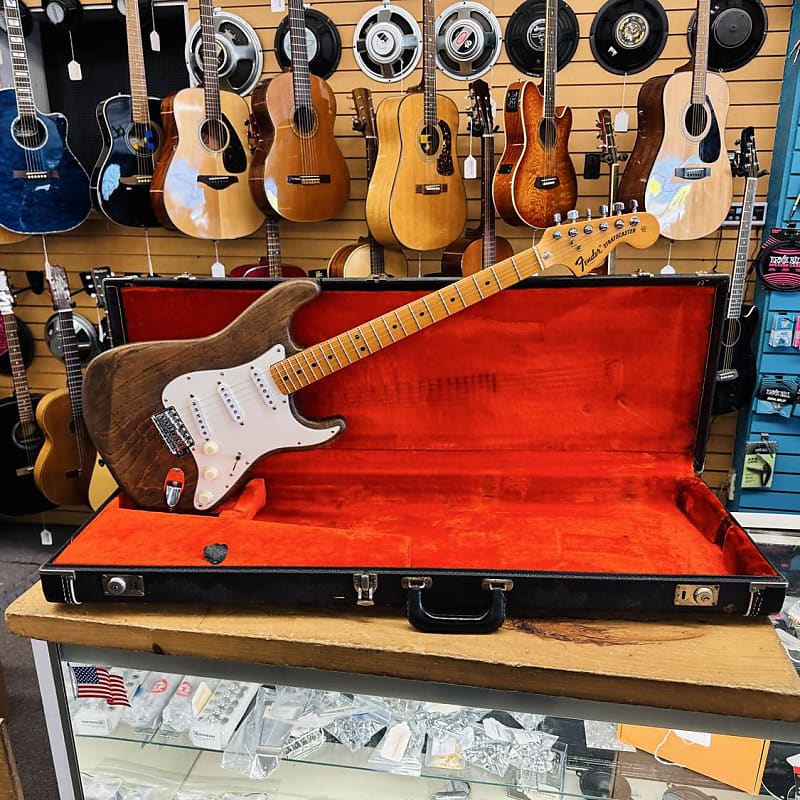 Fender Stratocaster 1970s *Refin/Mods* Electric Guitar | Reverb