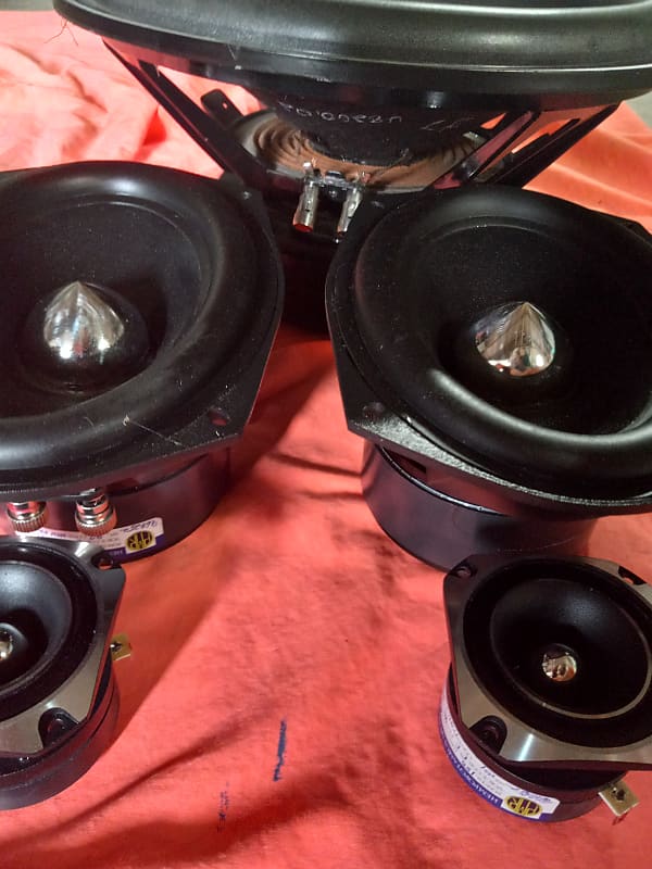 15" SUBWOOFER + 6X9S + TWEETERS DOUBLE STACKED MAGS 2" VC! | Reverb