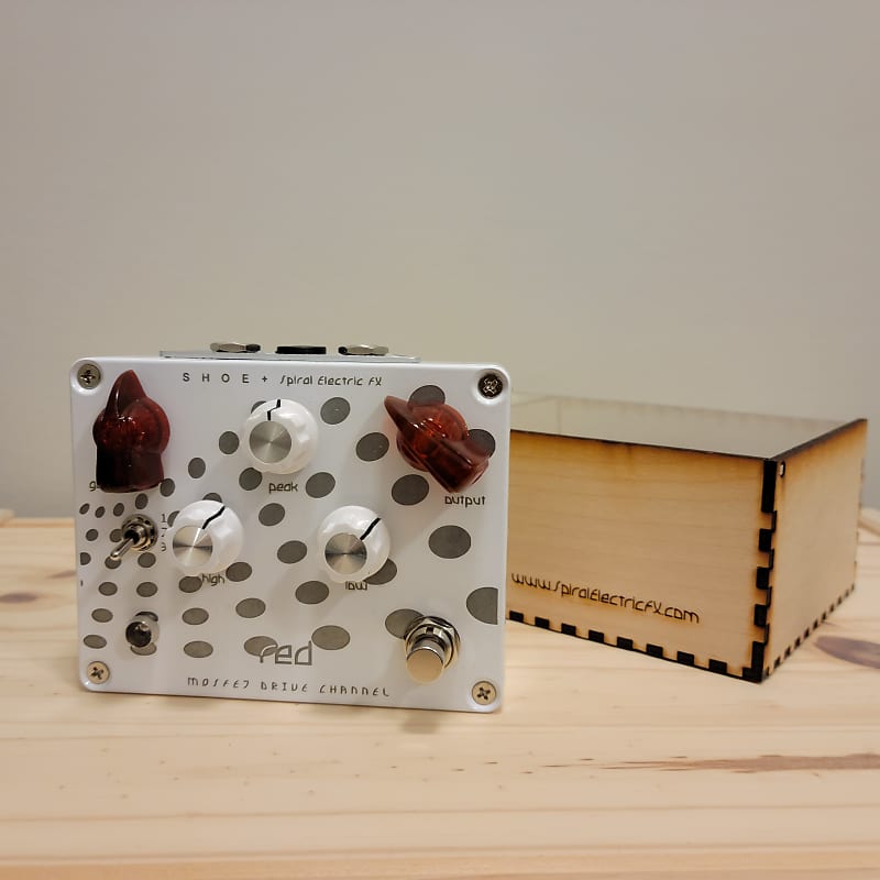 Spiral Electric FX Red Spiral Drive Channel 2022 - White | Reverb
