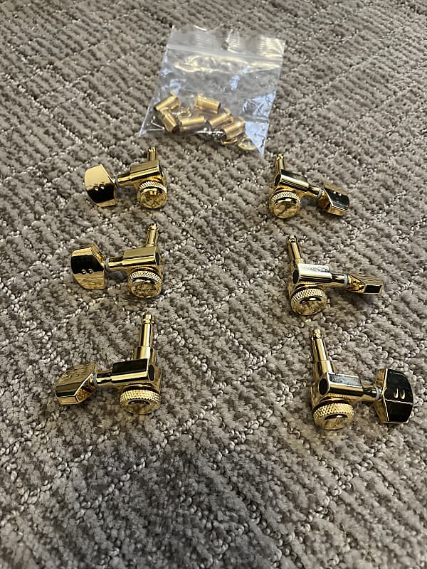 Graph Tech Locking Ratio Tuners 3+3 PRL-8311-G0 2020’s - Gold | Reverb