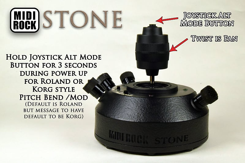 MIDI Joystick Pitch Bend/Mod, Vector Control, 4 Encoders and | Reverb