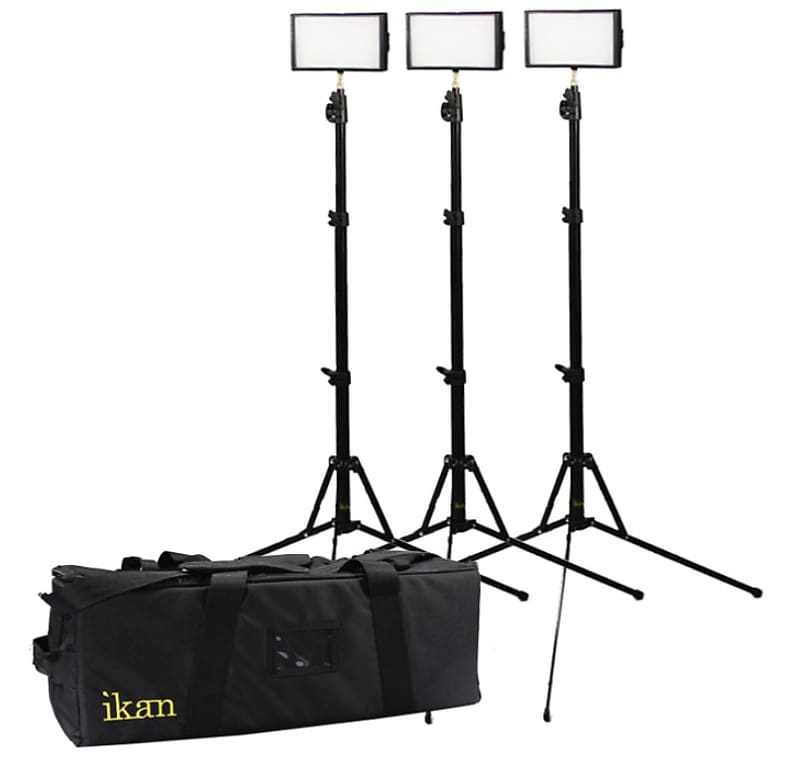 ikan ILED-312-V2-KIT iLED312-v2-KIT 3-Point LED Light Kit | Reverb