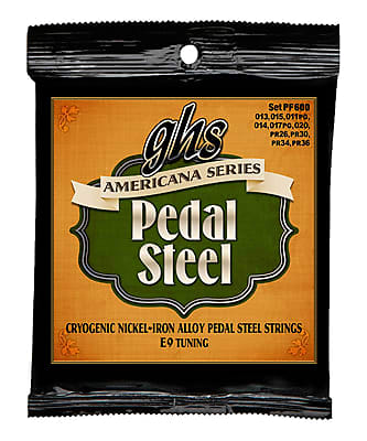 Ghs Americana Pedal Steel E9 Tuning | Reverb
