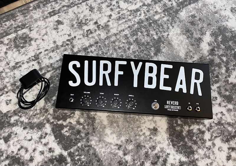 Surfy Industries surfybear Metal Reverb Unit Black | Reverb