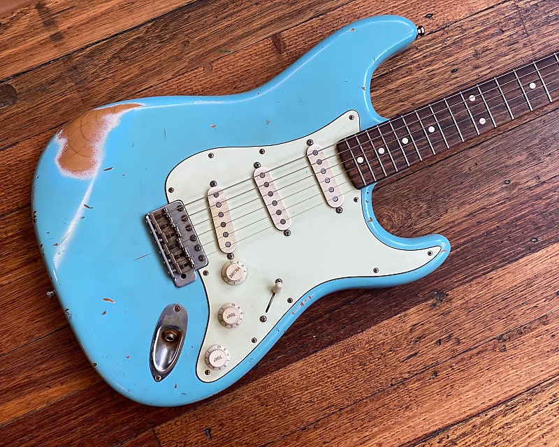 Early Nash Guitars S-62 Stratocaster w/ L-Series Neck Plate | Reverb
