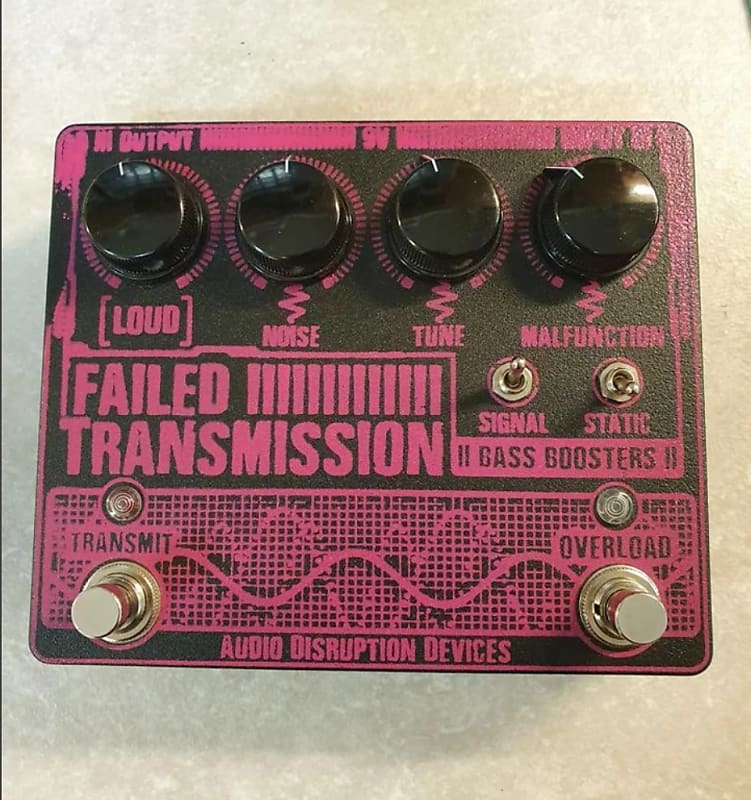 Audio Disruption Devices (A.D.D) Failed Transmission 2018 | Reverb