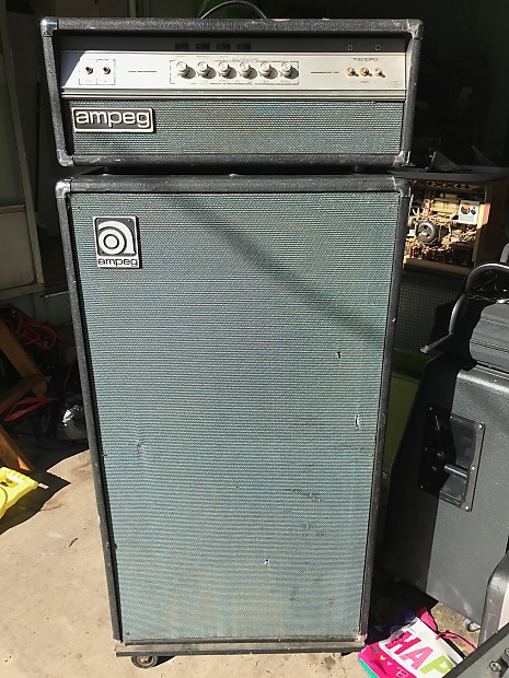 Ampeg V4 100W Head with SVT 810 Cab 1974 | Reverb