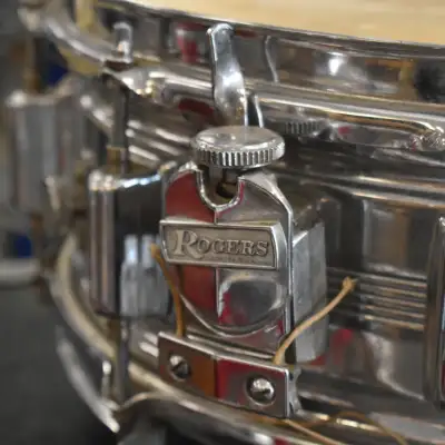 Vintage Rogers Dynasonic 5x14 Snare Drum | Reverb