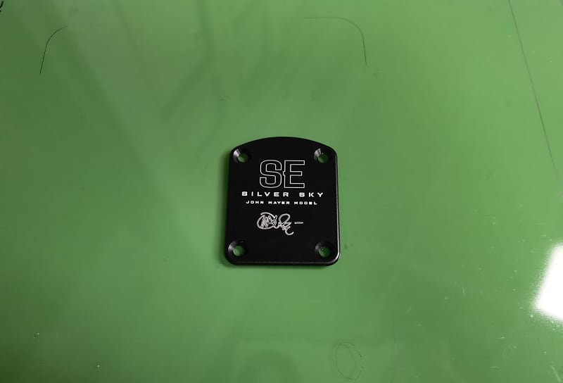 Paul Reed Smith Silver Sky SE Original Neck Plate PRS | Reverb