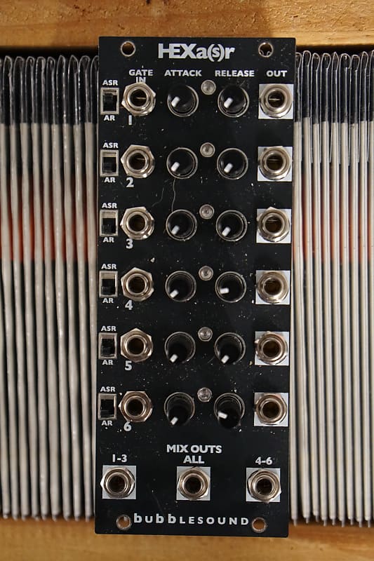Bubblesound HEXa(s)r Six Channel ASR Envelope Generator | Reverb UK