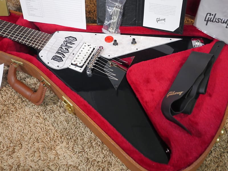 Video! 2011 Gibson MOD Collection "DJEMO" 7-String Flying V | Reverb