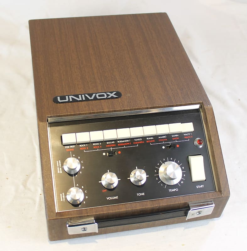 Univox SR-55 - Rhythm Machine (Korg Mini-Pops 3) - Vintage | Reverb