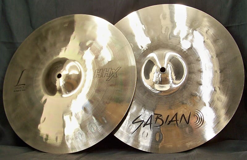 Sabian HHX 15” Legacy Hi Hat Cymbals/Model # 11502XLNB/Brand | Reverb