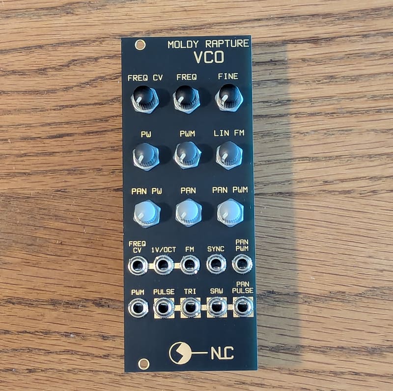 NLC Nonlinear Circuits Moldy Rapture VCO 2025 - Black | Reverb