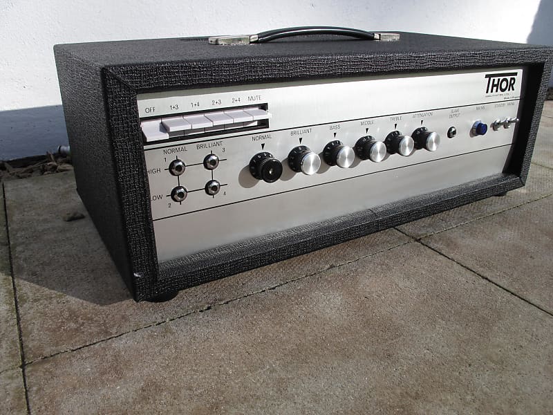 Terry Marshall / Thor 1972 rare push button amp. Est. one of | Reverb