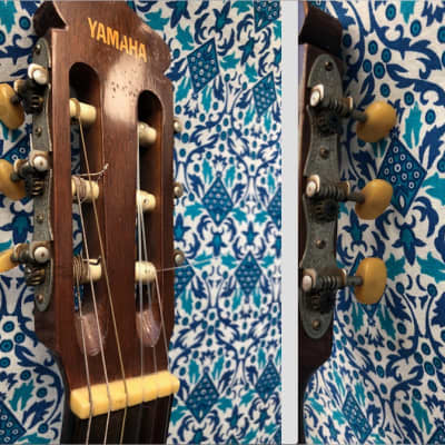 Vintage 1960s Yamaha Classical Acoustic Guitar Nippon Gakki | Reverb