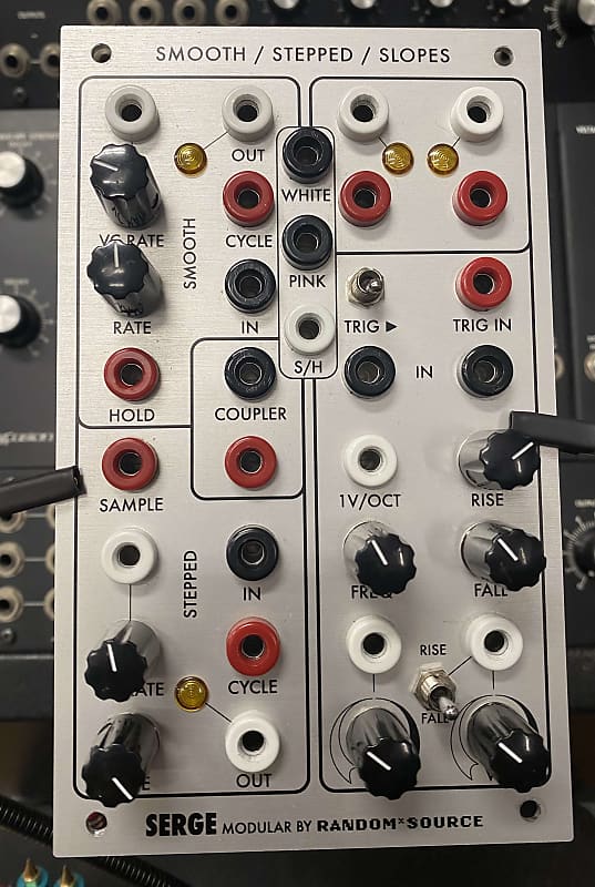 Random Source 4x4 4U banana jacks Serge Smooth/Stepped/Slopes | Reverb