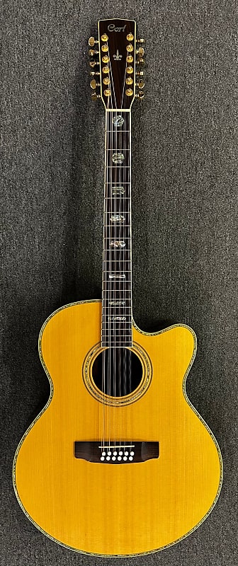 Cort SJ-10X/12 Acoustic Electric 12 String Guitar | Reverb