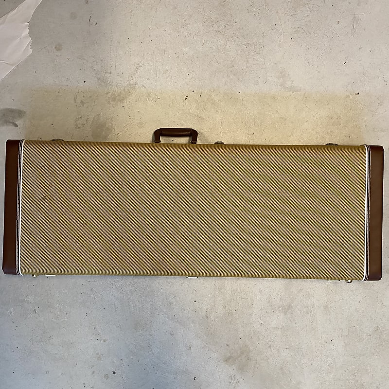 Fender Tweed Wood Strat/Tele Case MINT 23007 | Reverb