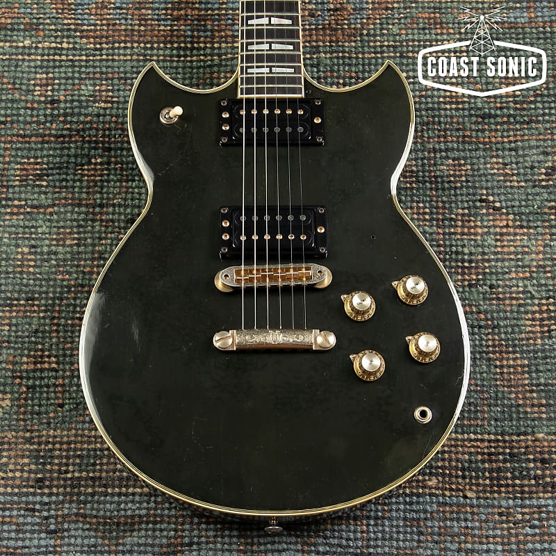 1983 Yamaha SG 1000 Made in Japan with hard case Black | Reverb