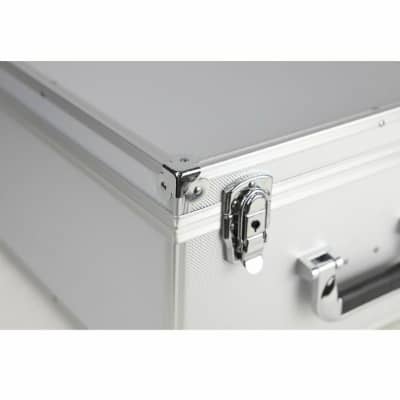 Night Shift 7" Vinyl Record Box Flightcase 200 (silver) | Reverb UK