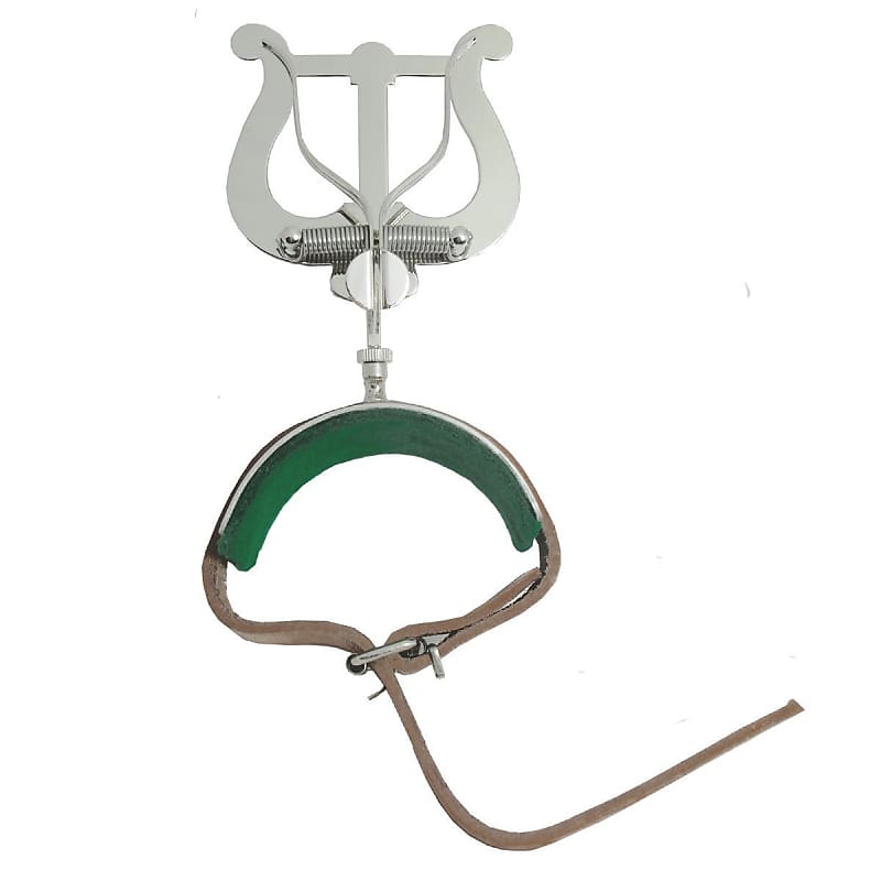 Soundman Marching Lyre for Transverse Flute, Real Leather, | Reverb