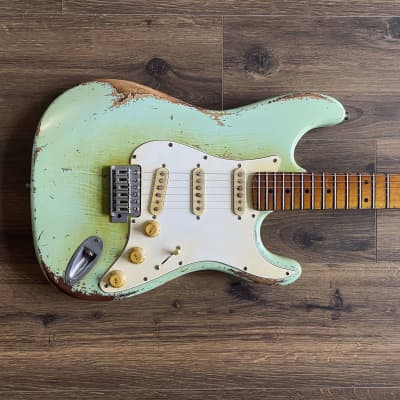 Custom Build Strat - Sea Foam Green | Reverb UK