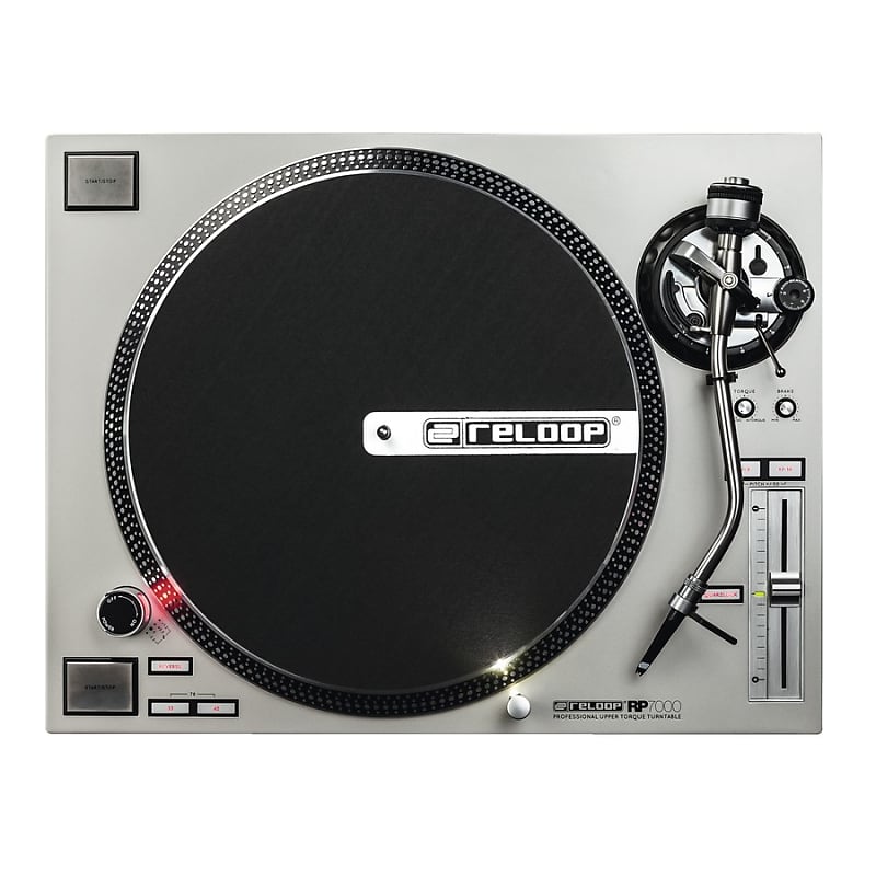 Reloop Rp 7000 Mk2 Silver | Reverb