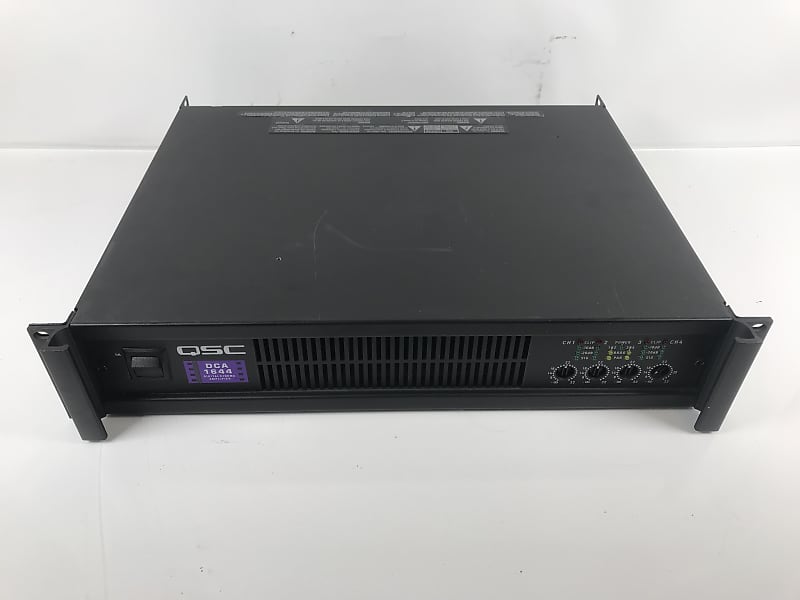 QSC DCA1644 Digital Cinema Amplifier | Reverb Canada