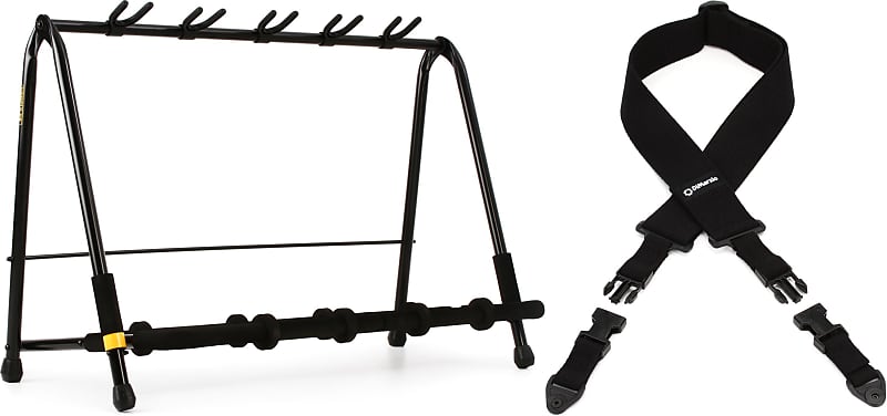 Hercules Stands GS525B Multi-guitar Rack for up to 5 Guitars | Reverb