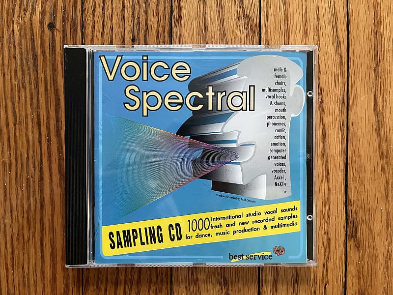 Voice Spectral sampling CD (Best Service) | Reverb