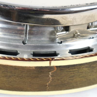 Vintage Iida Japan 5-string Archtop Banjo w/ Chipboard Case | Reverb