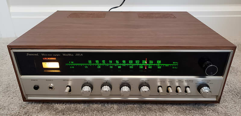 Sansui 350A Stereo Receiver - Restored - Recapped - New | Reverb