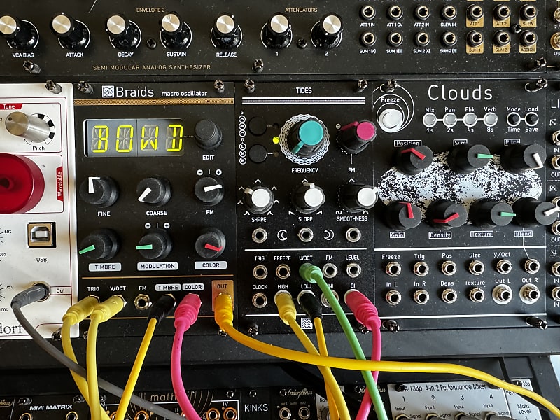 Mutable Instruments Braids, Tides, Clouds bundle - Black | Reverb UK