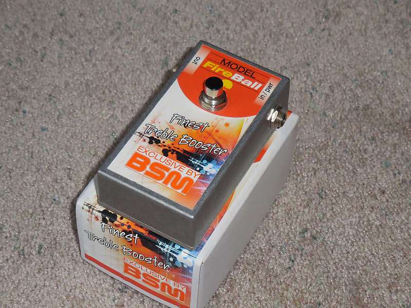 BSM Finest Fireball treble booster w/box | Reverb