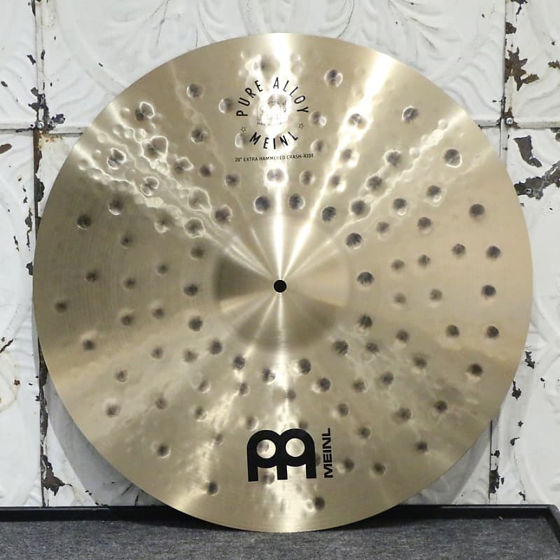 Meinl Pure Alloy Extra Hammered Crash/Ride Cymbal 20in | Reverb