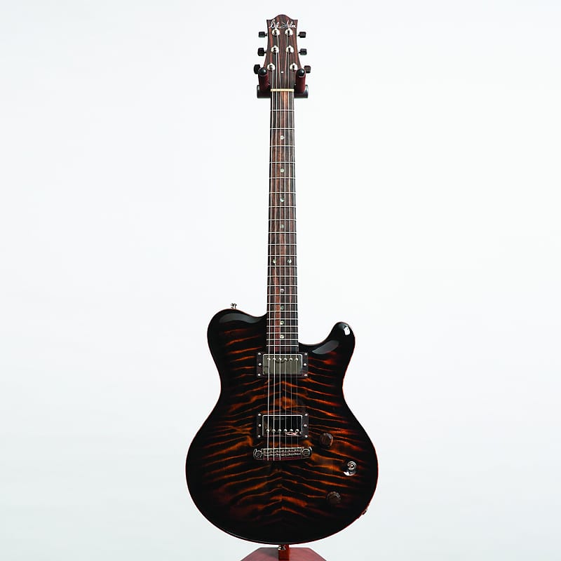 Nik Huber Redwood Electric Guitar, Tiger Eye Burst | Reverb Canada