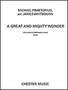 A Great And Mighty Wonder Satb James Whitbourn | Reverb