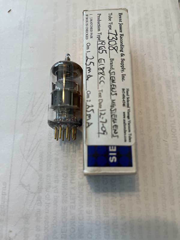 Siemens Tubes 7308 1965 - Glass | Reverb