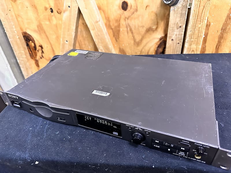 Sony CDP-D12 CD Player Professional Rack Mount Compact Disc | Reverb